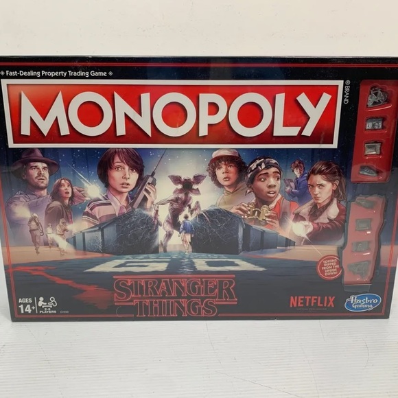 Hasbro | Toys | Hasbro Netflix Monopoly Stranger Things 27 Board Game Complete | Poshmark